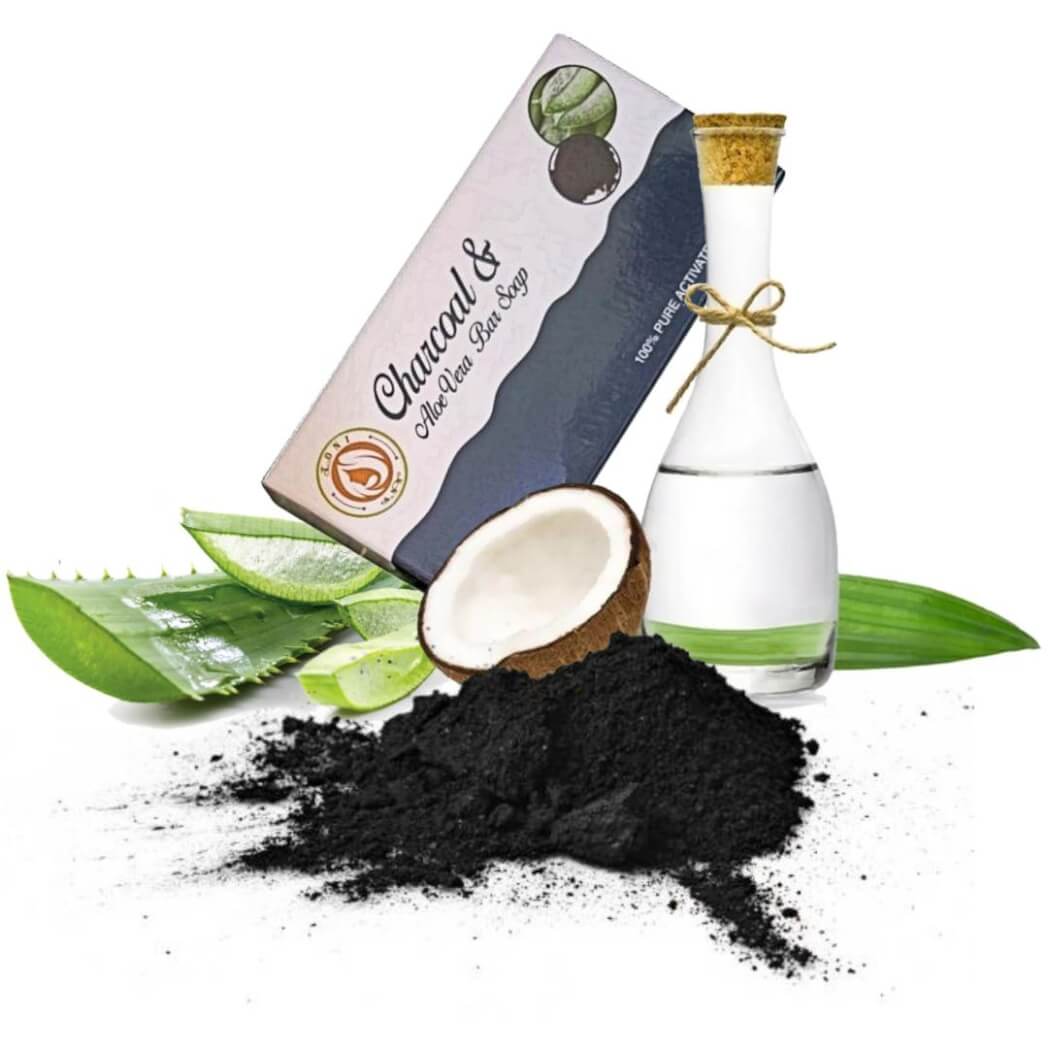Activated Charcoal Aloe Soap | Detox & Nourish Skin – ToniAnn Organics